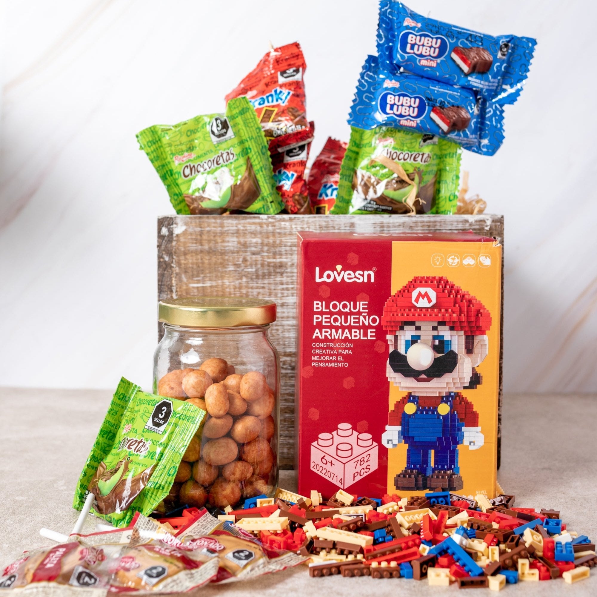 Super Mario - Bloques Para Armar Figura 3D